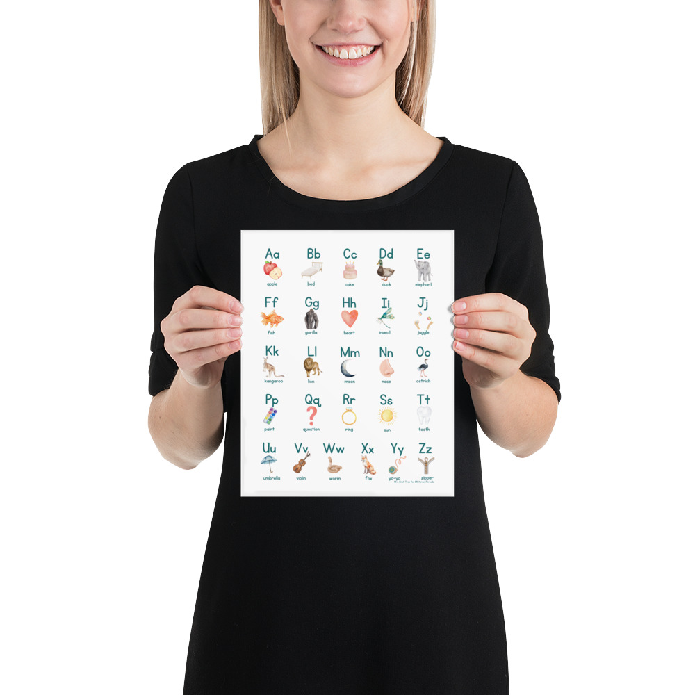 ABC Phonics Chart Poster: A Fun and Interactive Learning Tool for Early ...